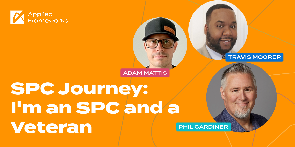 SPC Journey: Episode 12 - I'm an SPC and a Veteran